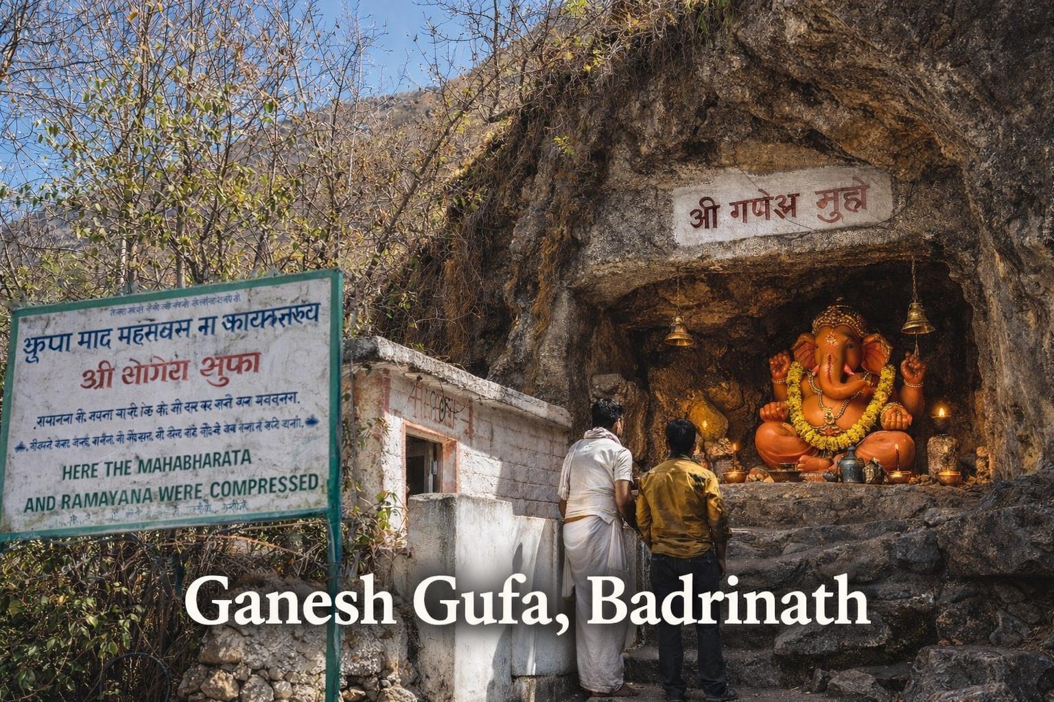 Ganesh Gufa Badrinath –1 Amazing Place of Indian History